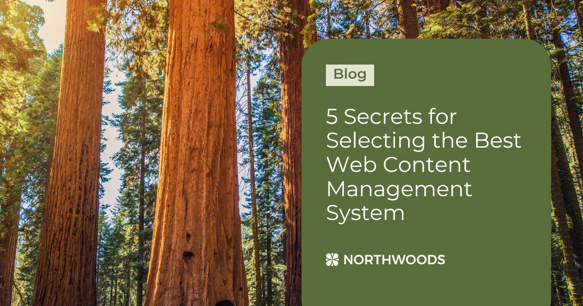 5 Secrets for Selecting the Best Web Content Management System